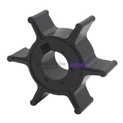 舷外水泵叶轮6E0-44352-00适用Yamaha 2冲程4 5 HP/4冲程4 6 HP