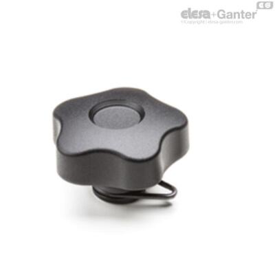 Elesa Ganter伊莉莎冈特 VCT-RC 凸轮旋钮 带弹性叉 高科技聚合体