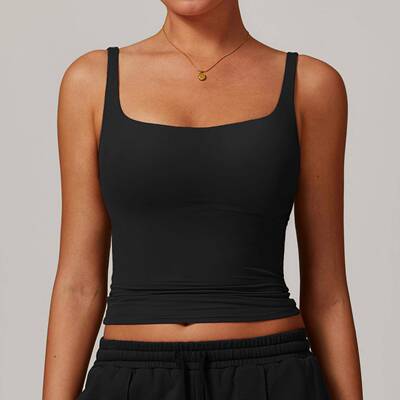 Women's Basic Sports Yoga Gym Clothes Workout Tank Top