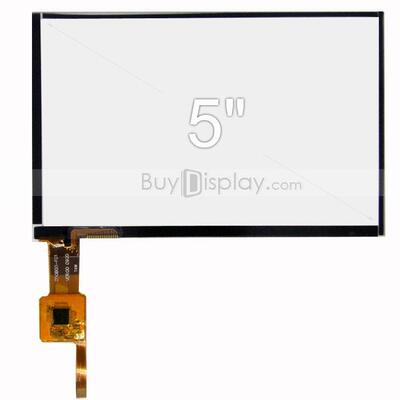 5寸电容式触摸屏含GSL1680控制器分辨率800x480