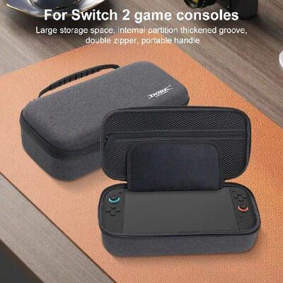 Protective Carrying Case for NS Switch 2 with 8-Bit Game