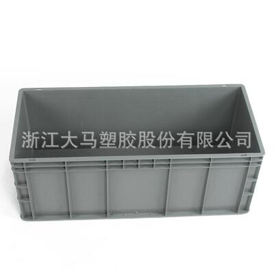 供应 物流专用箱EU4933可堆式周转箱 防静电加厚耐摔塑料箱