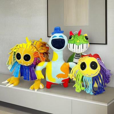 Nightmare Critters波比游戏时间4钢琴龙亚纳比毛绒玩具多伊公仔