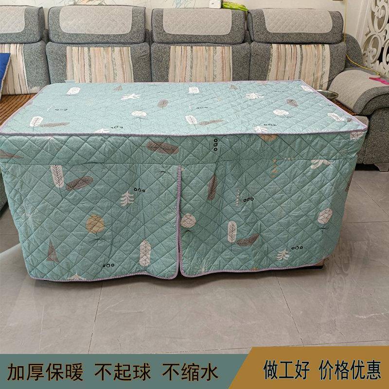 加厚长方形烤火桌布取暖布罩客厅桌罩茶几桌布桌套家用电炉罩定制