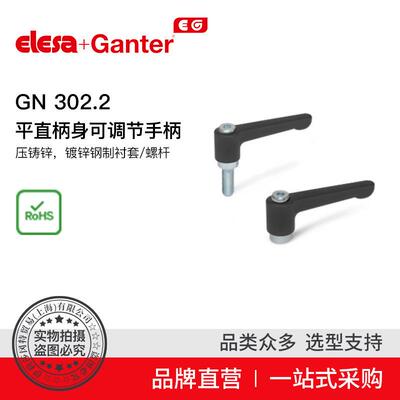 Elesa Ganter伊莉莎冈特 GN 302.2 平直柄身可调节手柄（1）