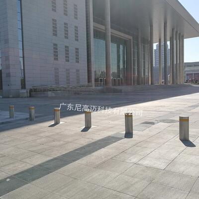 防恐自动升降柱厂家直供304不锈钢成都景区古镇学校液压升降地桩