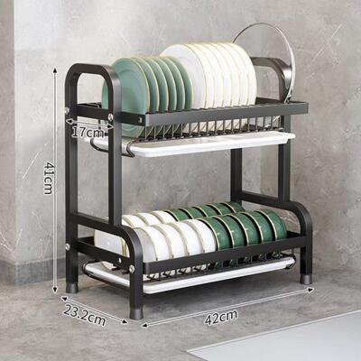 Dish Drying Rack Kitchen Counter, Large Drainboard Holders