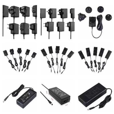 24V3A72W适配器CE认证DC12V6000mA带螺纹头电源适配器