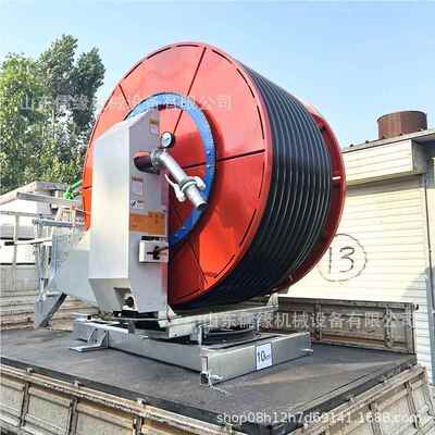 绞溉盘WMZ式淋灌机 小麦米农作物灌设备玉 型卷盘喷灌大机