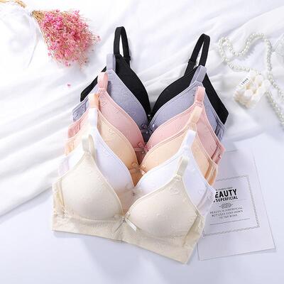 Bra thin without steel ring bra for female students, high