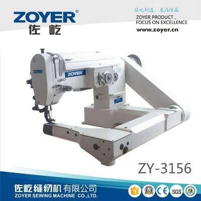 厂家出品ZY-3156人字形曲腕式下传送曲折缝曲折机缝纫机