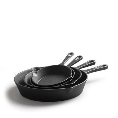 Cast iron pan frying pan kitchenware Tableware set steak pan