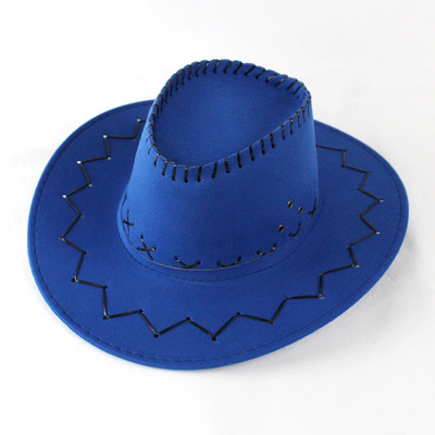 遮阳帽男女牛仔牛仔防晒草原帽子