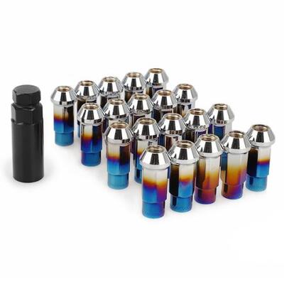 含税 螺母螺丝汽车改装螺母20+1轮胎轮毂螺母SR48 M12X1.5/1.25