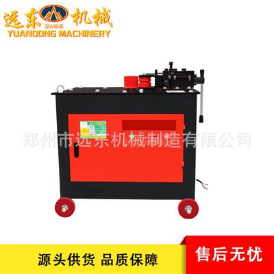 现货GWH16型钢筋弯弧机螺纹钢弯圆机槽钢角铁打圈机钢管弯圆机