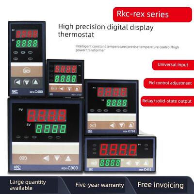 Rkc温控器Rex-C100 Rex-C400Rex-C700C900温度控制仪表智能温控器