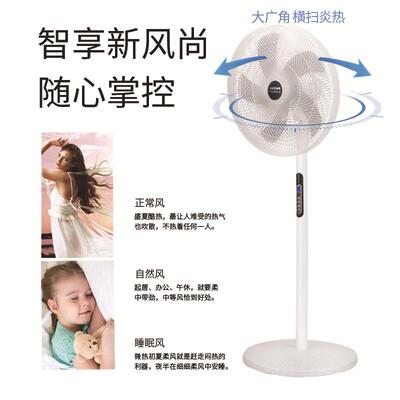 落XLANE电风扇落地扇电扇FS40-164家用落地K遥控风立式摇头静音地