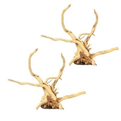 2PCS Wood Fish Tank Driftwood Natural ree Trunk Driftwood Aq