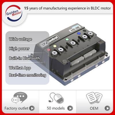 72V 400-2500A BLDC Controller for 3-20KW Motors w/Bluetooth