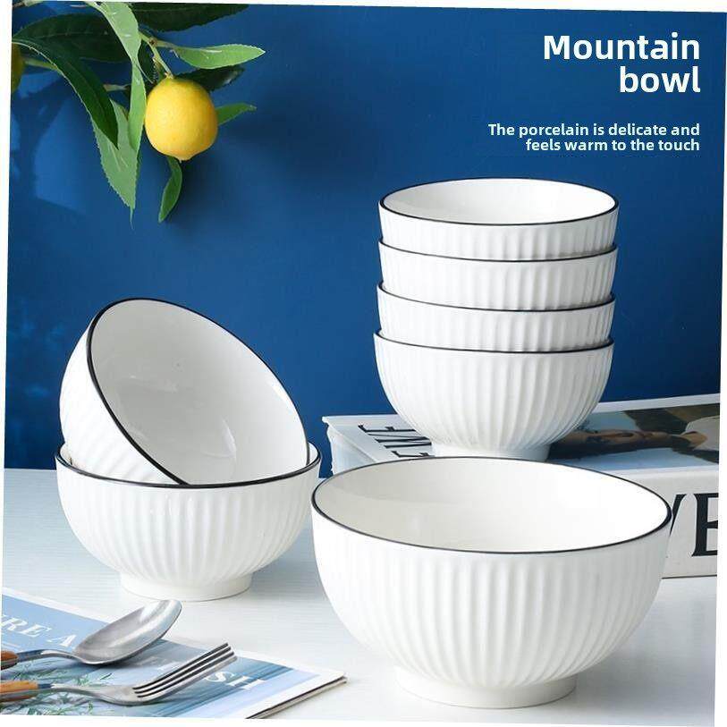 Bowl set household large soup bowl碗盘套装家用大号汤碗