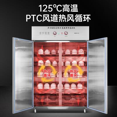 消毒大柜商高温双门立式风循环TGE容用量餐厅饭堂厨房餐具消热毒