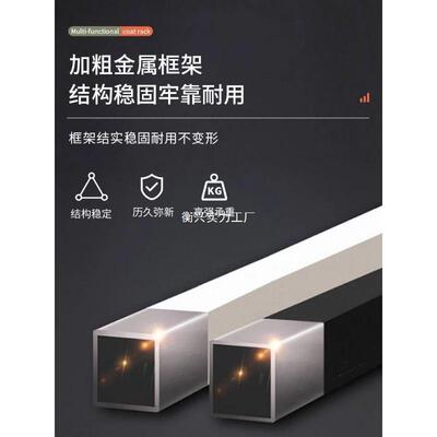 简衣柜落地卧易室衣架防尘衣帽组间架子装KRA收纳衣衣服柜子开放