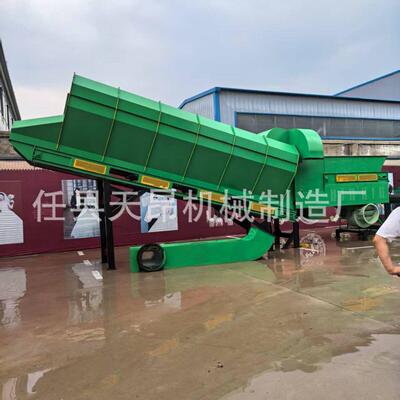 无轴滚筒筛沙机80筛土机滚筒筛分机生活垃圾陈腐垃圾分拣设备