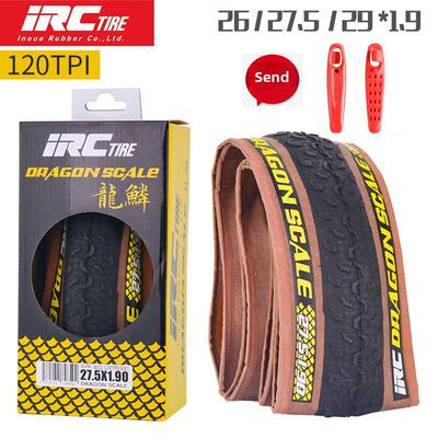 IRC龙鳞 27.5*1.9 26 29山地车外胎折叠竞速黄边轮胎DRAGON SCALE