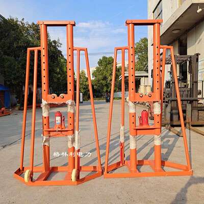 带煞车电缆放线 线架大体加强式液压放线 线门式支架电力施工卧式