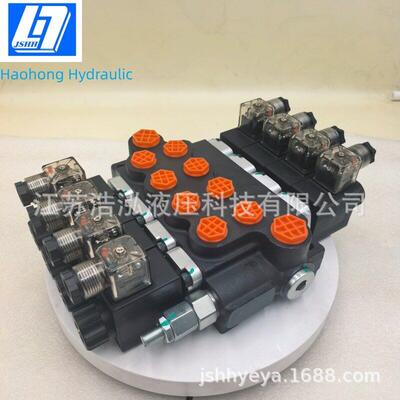 Z504Spools50LSolenoidControlMonoblockDirectionValve