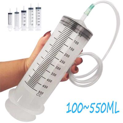 Multifunction 100ml-550ml Syringe Large Capacity With 100cm