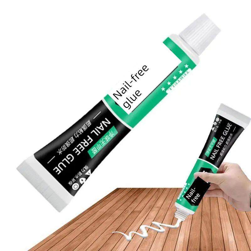 没有更多的钉子隐形白色即时抓胶胶多