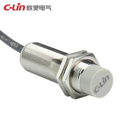 欣灵LJA18M-10N1/P1A2电感式接近开 关金属感测器24V直流二三线