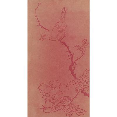 新款粉纸花没信笺骨婚纸书小品微喷纸宣纸绢布册页文房书法作品小