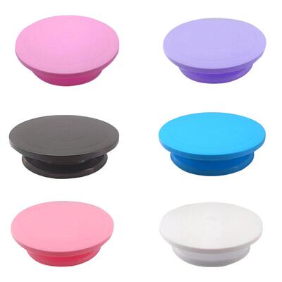Cake Base Rotating Cake Stand Cupcake Swivel Plate Revolving