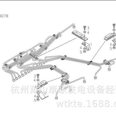 06.01283-6912 3 六角螺栓D2842LE203德国曼