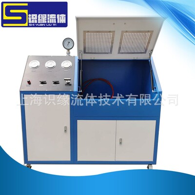 透明软管压力爆破测试台 PU软管耐压气密性压力试验机
