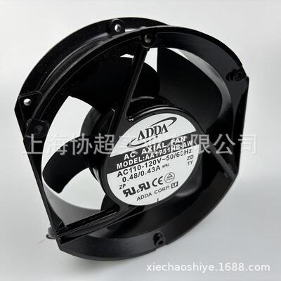 原装ADDA轴流风机AA1751HB-AW/AT AC110V 0.48A17CM17251散热风扇