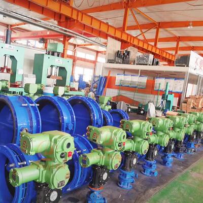 矿用电动蝶阀DN400一体式隔爆型瓦斯门阀WSD94F-16电压AC380V