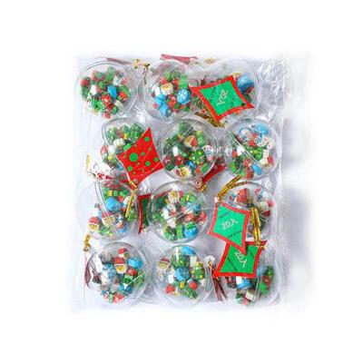 Christmas Childrens Gift: 20 Colored Rubber Erasers耶诞节