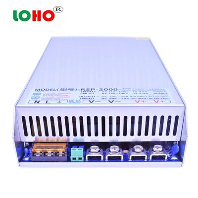 PFC主动式60V48V2000W开关电源 0~60V工控设备可调恒压恒流变压器