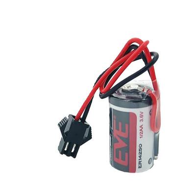 保正品EVE亿纬 ER14250 3.6V 台达PLC安川伺服电机编码器电池