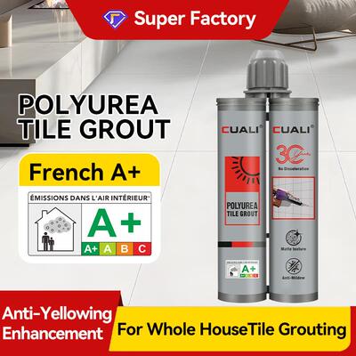 CUALI TwoTube Polyurea Tile Grout Matte tile grouting美缝剂