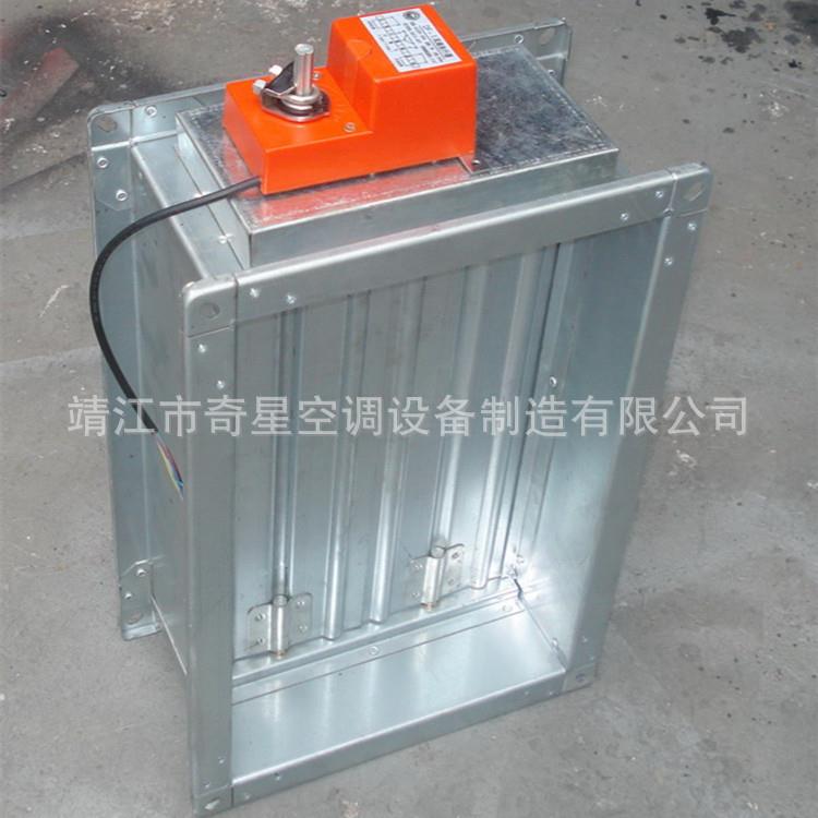 风量调节手动防火阀 280℃消防排烟防火阀70℃常开防火阀