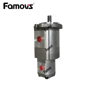 HGP--333A-F30Rs明欣Famov高压外齿轮泵三联齿轮P泵HFOVG333A