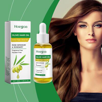 HOEGOA Olive Hair Care Oil Moisturizing and Nourishing Hair