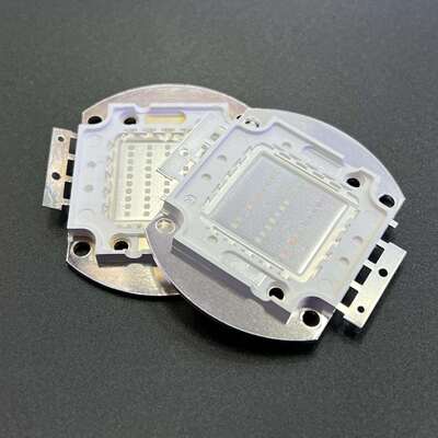 LED大功率集成30W50W四波段 珊瑚海水软体光源 450-470-420-400NM