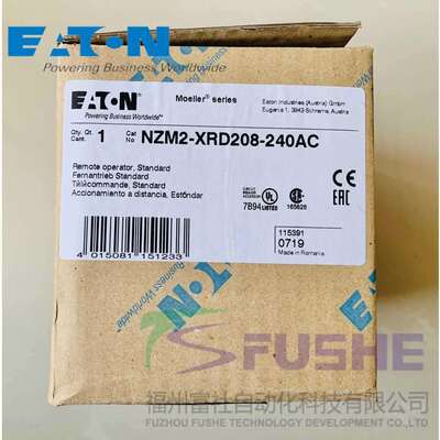 NZM2-XRD208-240AC伊顿穆勒MOELLER远程操作机构（电操）