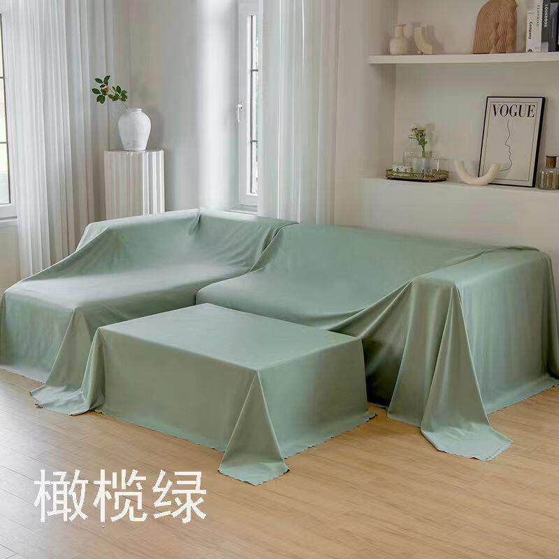 宽防尘绅梅家纺罩布家具床防尘沙发盖布会展盖布遮灰挡布防尘盖布