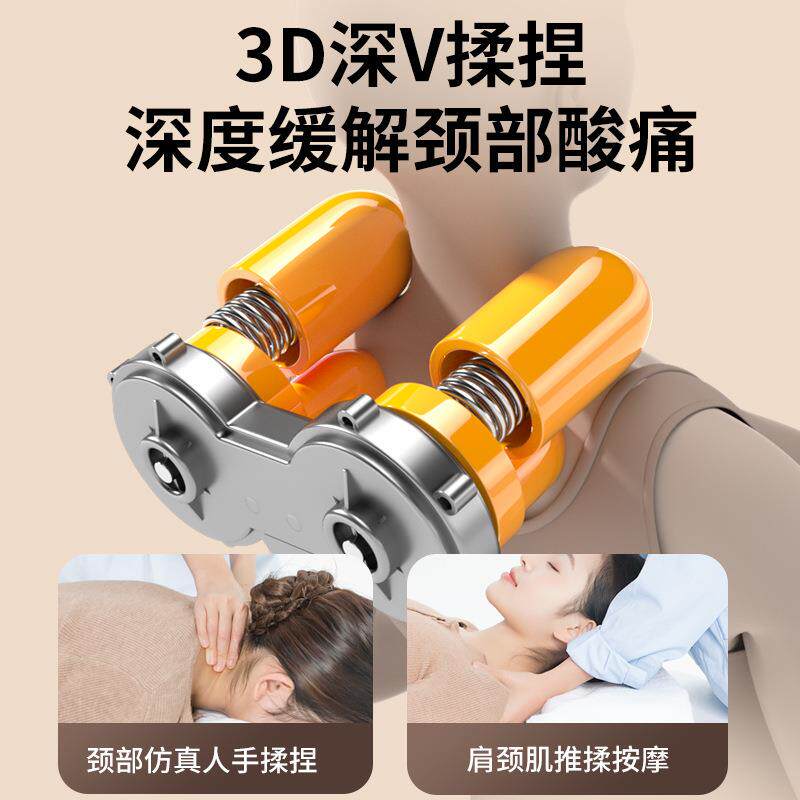 恩隆按摩垫多功能智能揉捏颈椎按摩椅器肩颈仪腰部背部臀部座椅垫